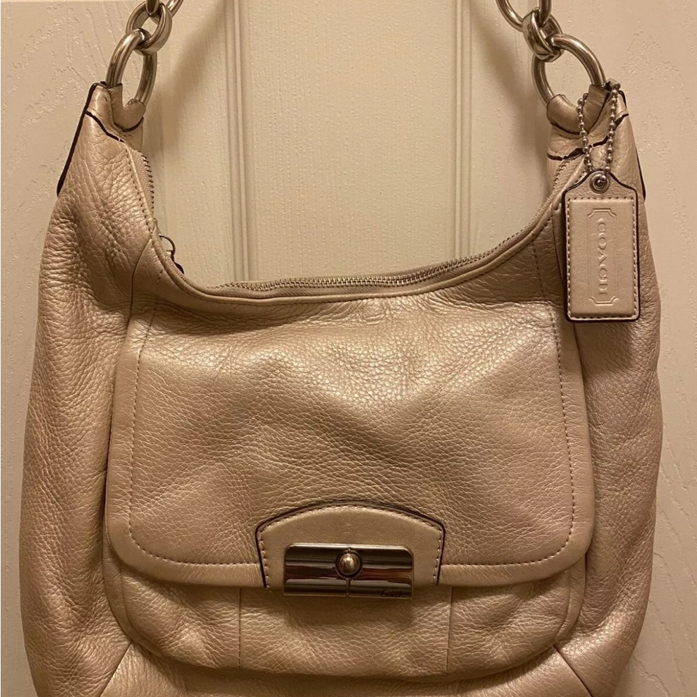 Coach Kristin Boho Crossbody Bag In Champagne Beige E… - Gem